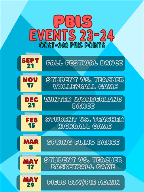 PBIS / PBIS Events 23-24